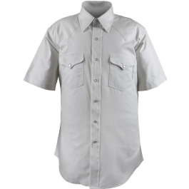 Flying R Micro Chalk Stripe Short Sleeve Shirt | ALL USA Clothing