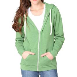 RA96050 Organic RPET Fleece Hoodie | ALL USA Clothing