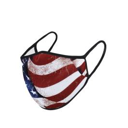 Patriotic American Flag Face Mask (Made in USA)