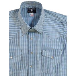 Flying R Windowpane Check Shirt | ALL USA Clothing